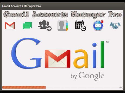 Gmail Accounts Manager Pro By VB.NET - YouTube