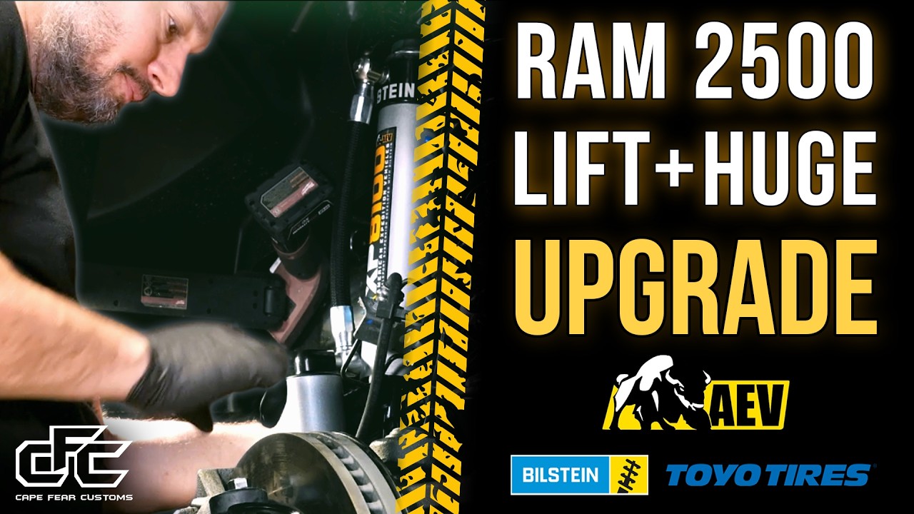 We Installed an AEV Lift Kit on This 2026 Ram 2500 Rebel | Bilstein ...