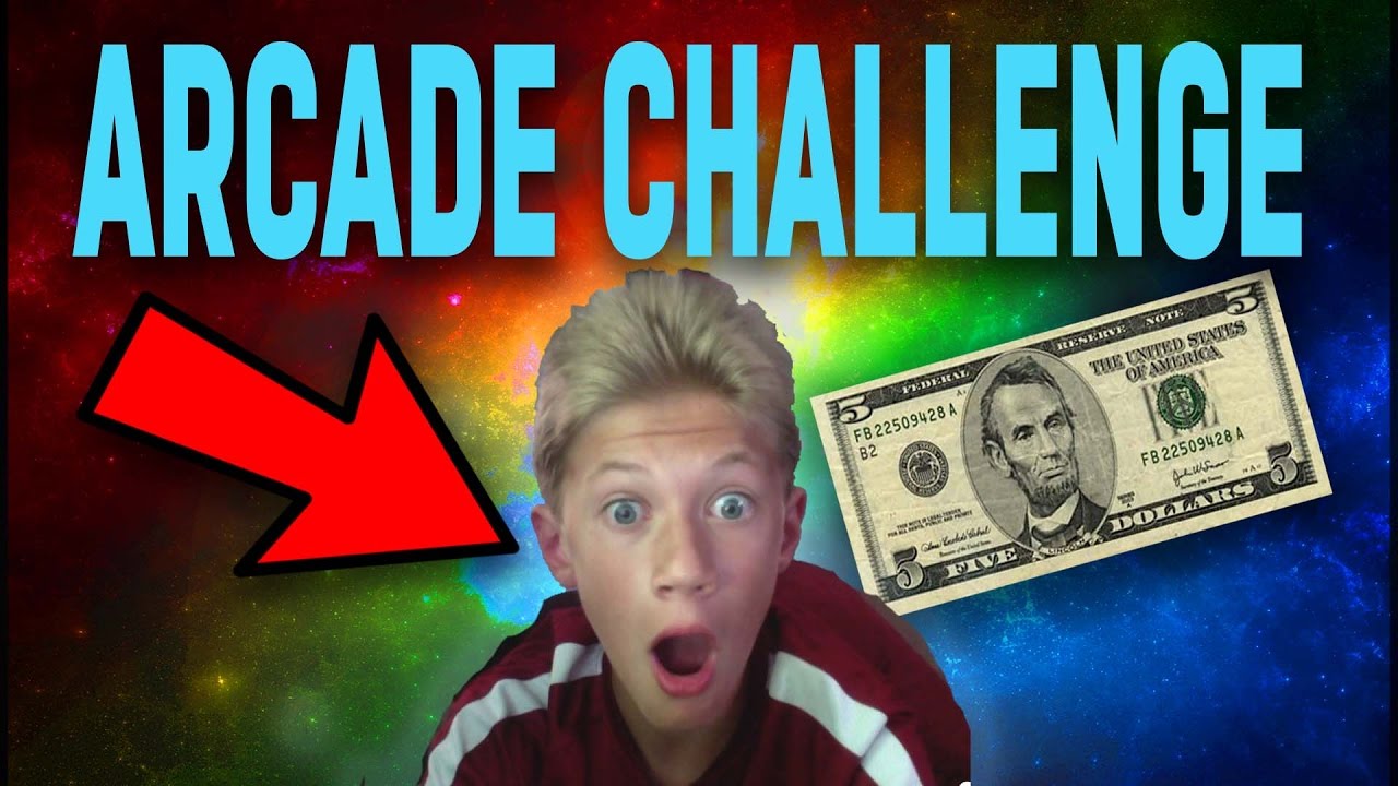 $ 5 Arcade CHALLENGE Insane JACKPOT | Arcade Quest - YouTube