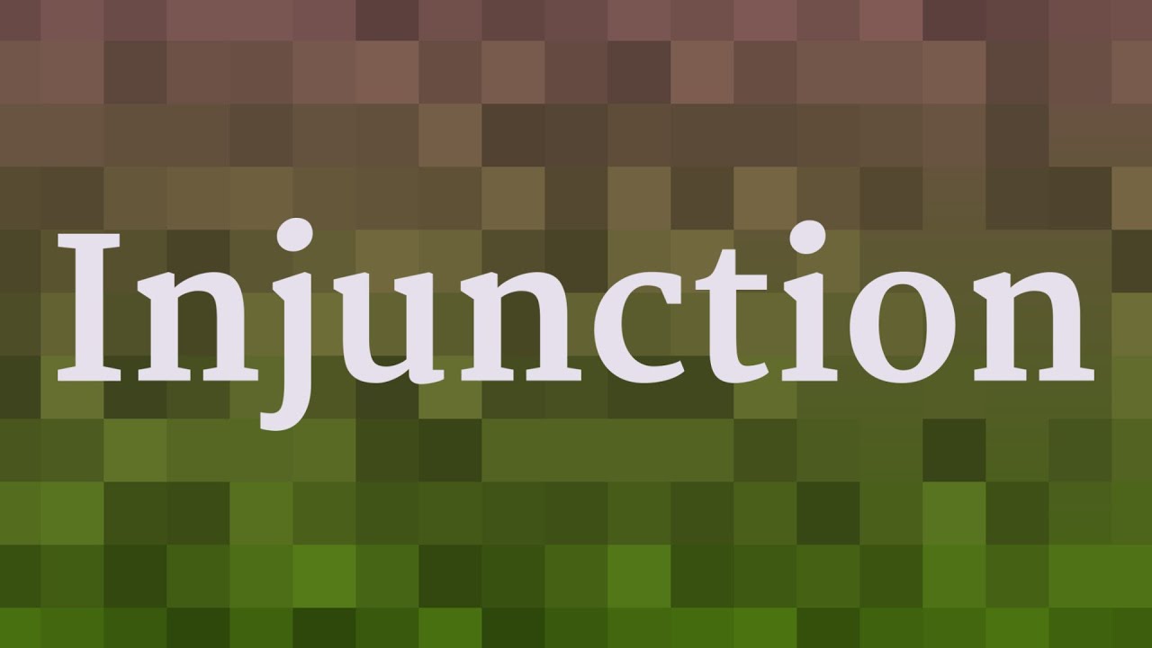INJUNCTION pronunciation • How to pronounce INJUNCTION - YouTube