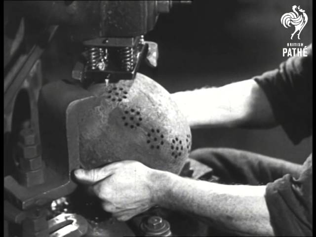 Nazi helmets remade into pots and pans