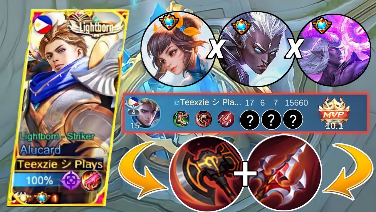 ALUCARD BEST BUILD TO COUNTER MARKSMAN HEROES IN RANKED GAME | TOP ...