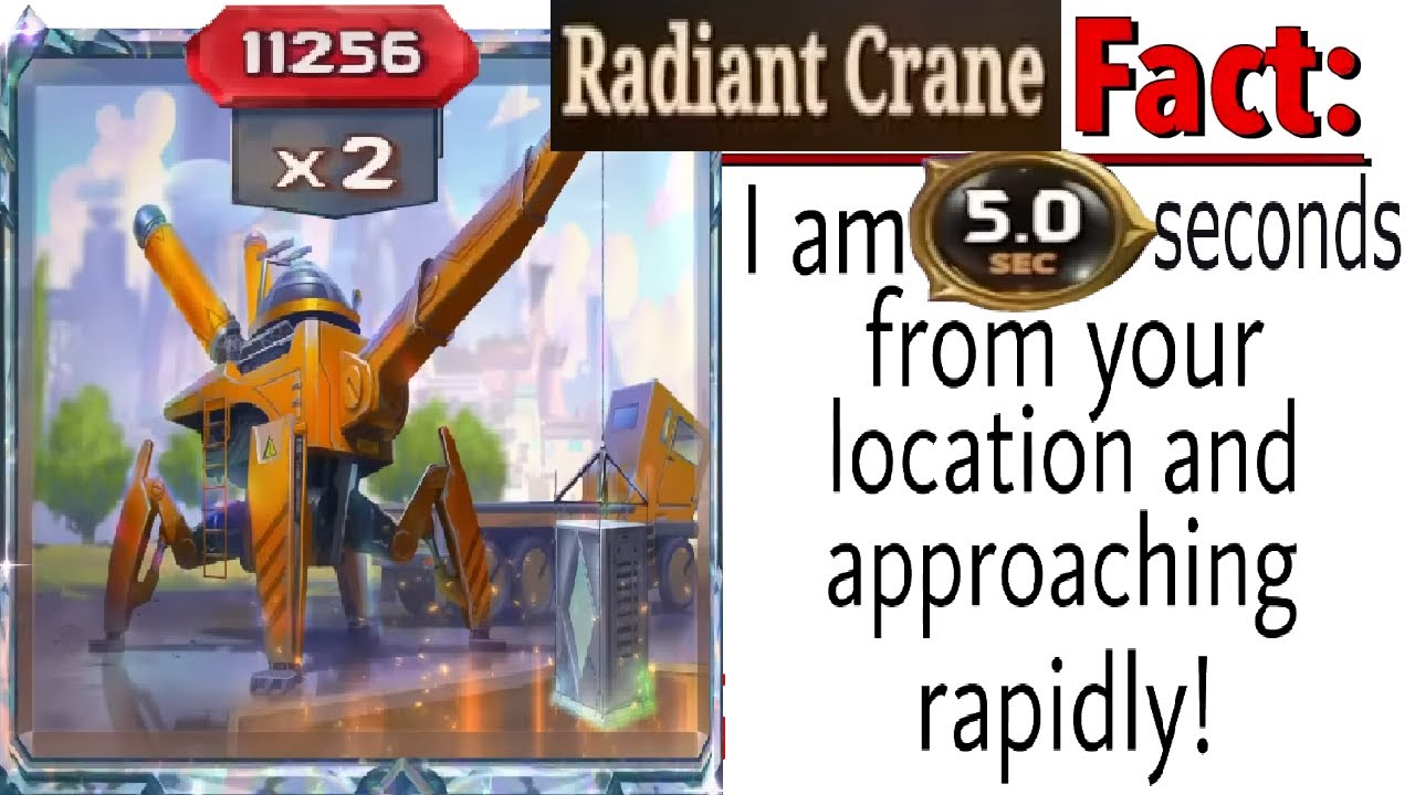 (The Bazaar) Radiant Crane Can't Be Stopped - YouTube