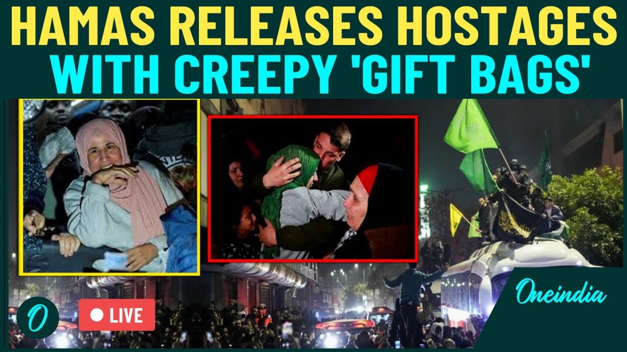 LIVE| Hostage Release Turns Disturbing: Hamas Gives Freed Captives ...