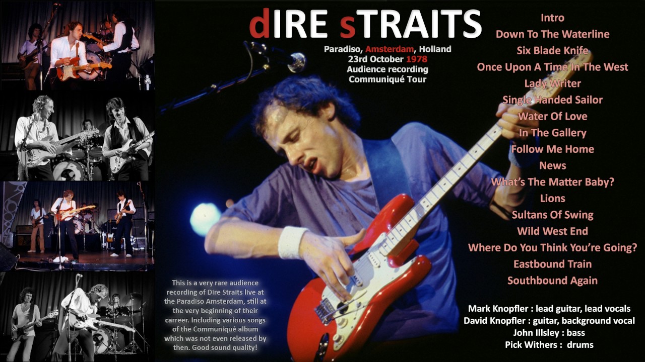 News — Dire Straits 1978 Amsterdam LIVE [audio only] - YouTube