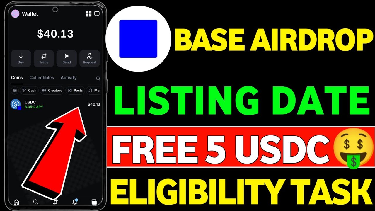 Base Airdrop New Update || Base Airdrop Listing Date || Base App ...