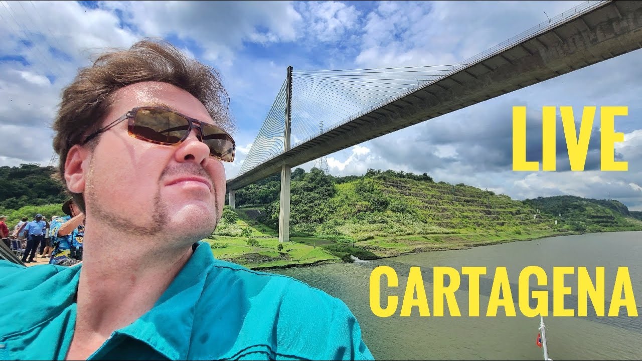 Live from Colombia Cartegena Carnival Cruise Bob Dingo - YouTube