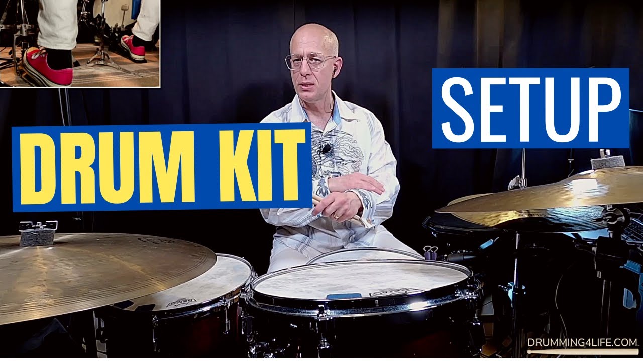 Drum kit setup ideas to play like a pro - YouTube