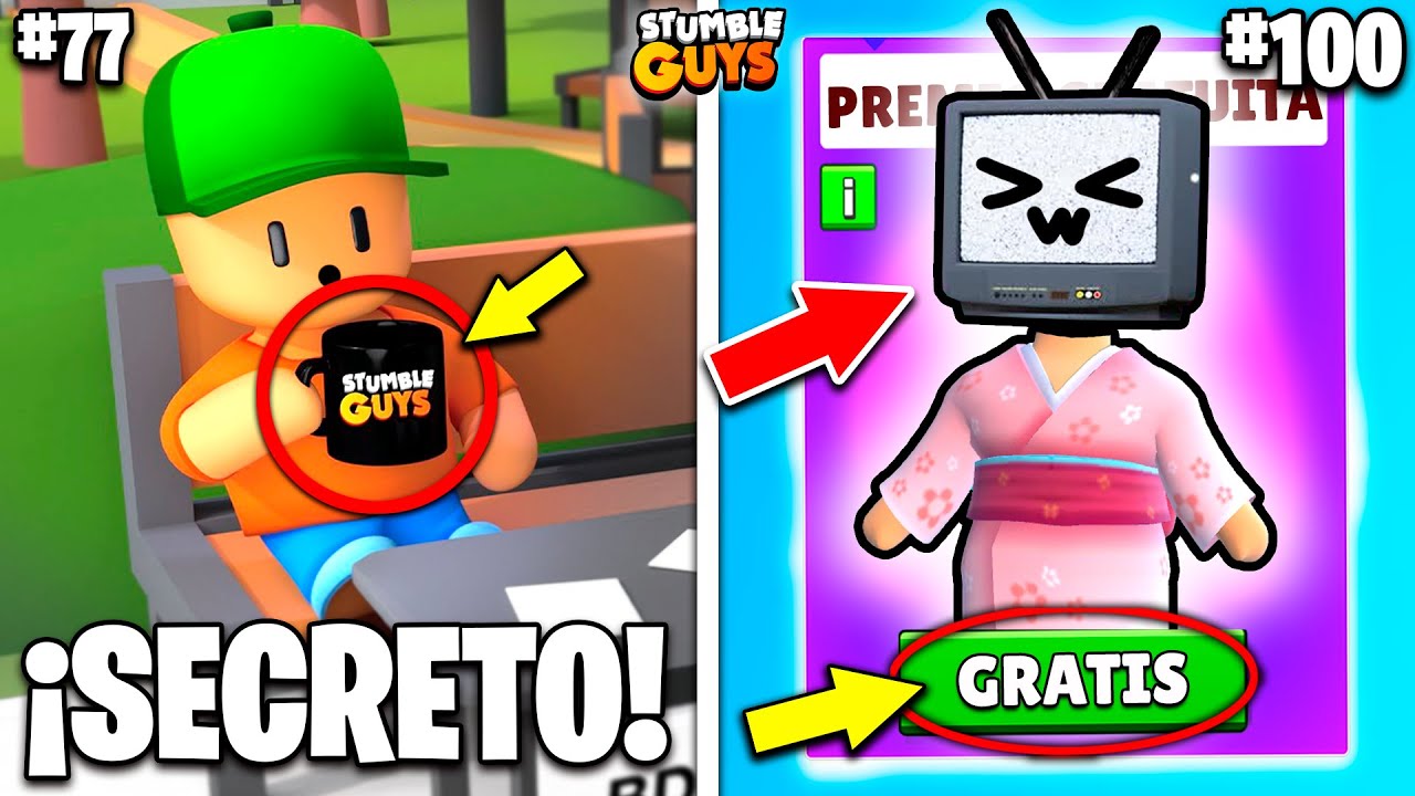 100 Cosas QUE NO SABÍAS de Stumble Guys... 😱🔥 *Tv Woman de Skibidi ...