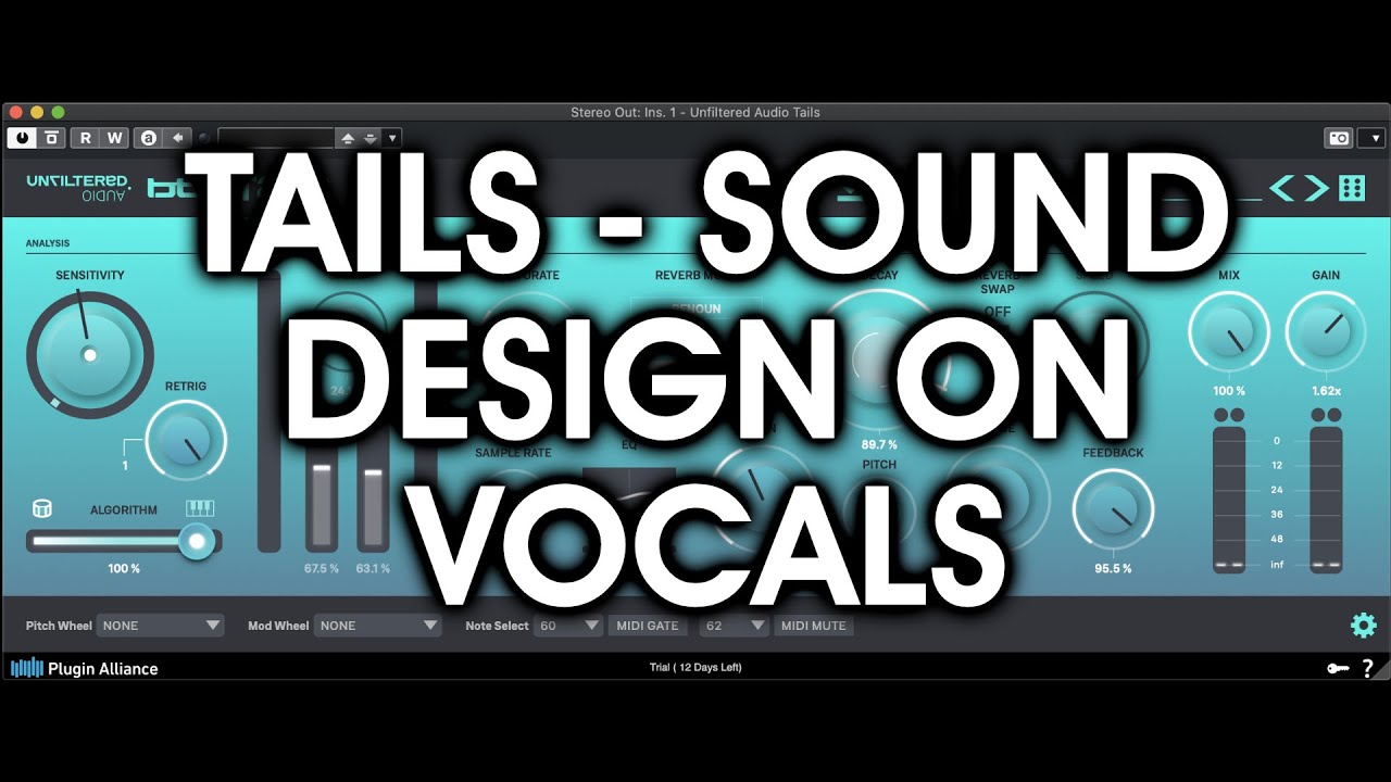Unfiltered Audio TAILS on Vocals - YouTube