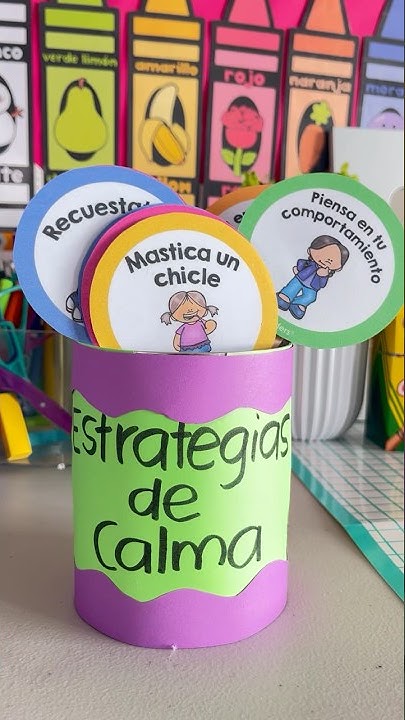 Estrategias de calma para niños. Puedes comprar el archivo para ...