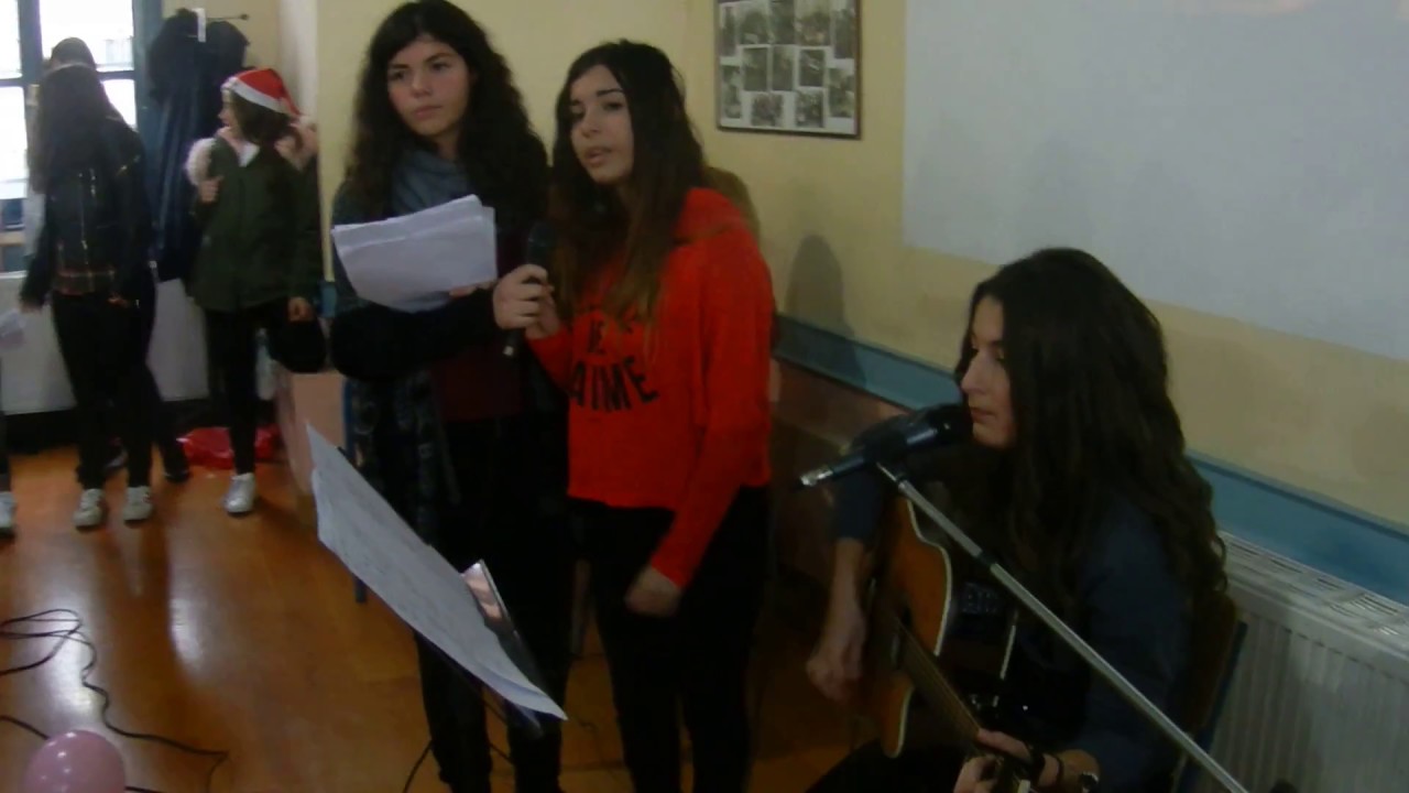 2 ΓΥΜΝΑΣΙΟ ΜΥΤΙΛΗΝΗΣ-Χριστουγεννιάτικη γιορτή 2016 1/6 - YouTube