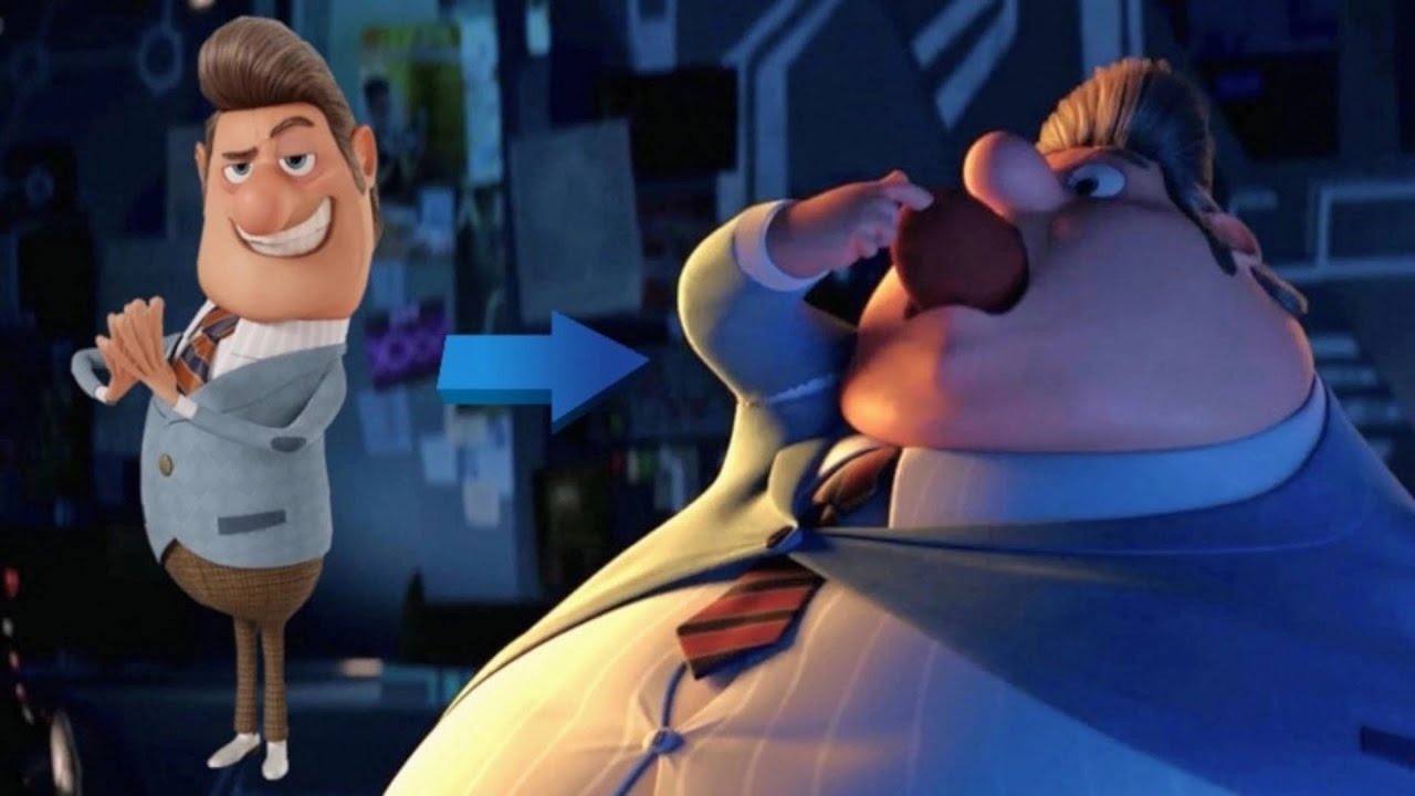 Cloudy With A Chance of Meatballs - Mayor Shelbourne Weight Gain - YouTube