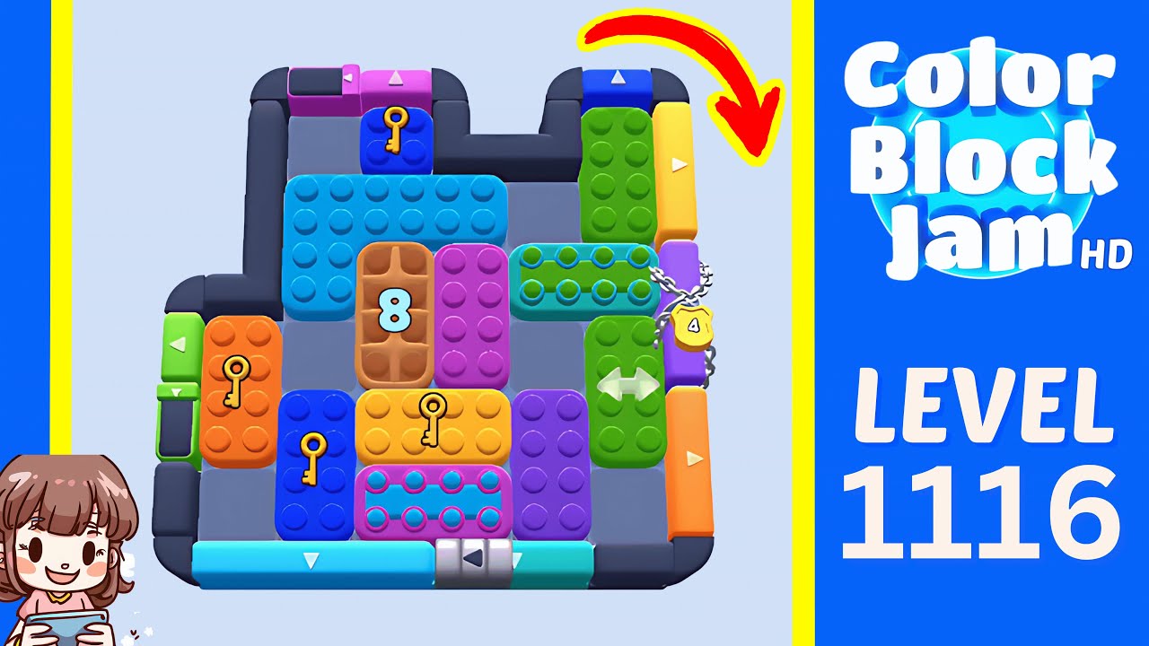 Color Block Jam Level 1116 Solution Walkthrough - YouTube
