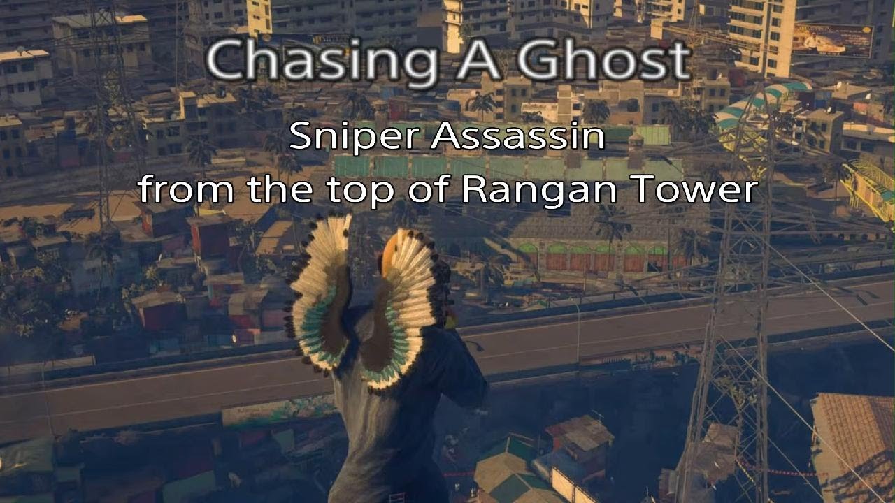 HITMAN 3 - Chasing A Ghost - sniper from the top of Rangan Tower - YouTube