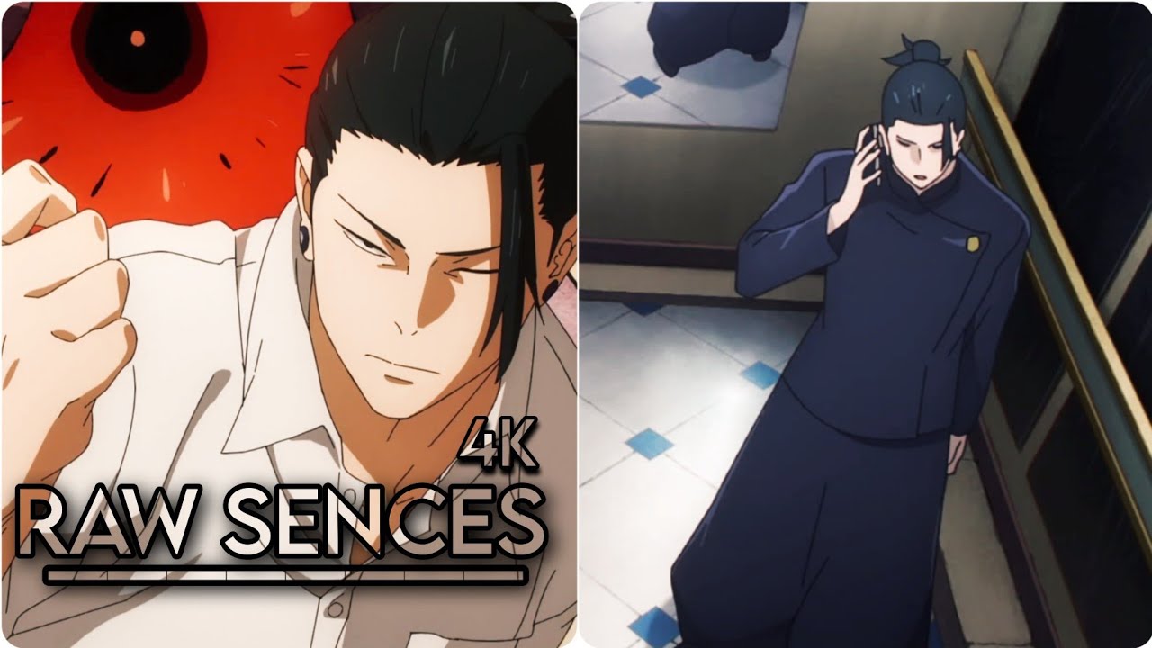 Suguru Geto Raw Scenes 4k Jujutsu Kaisen S2ep 1 Anime Raw Clips Youtube