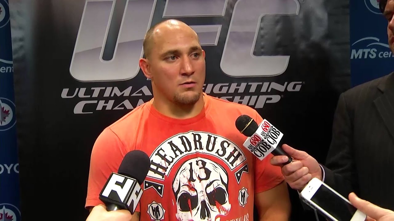 UFC 161: Shawn Jordan "It's hard to beat your friend up" - YouTube