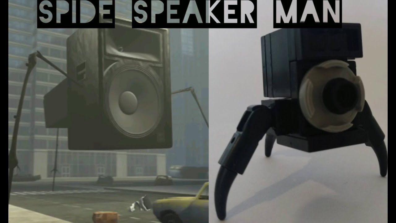 9 SPIDER SPEAKER MAN - YouTube