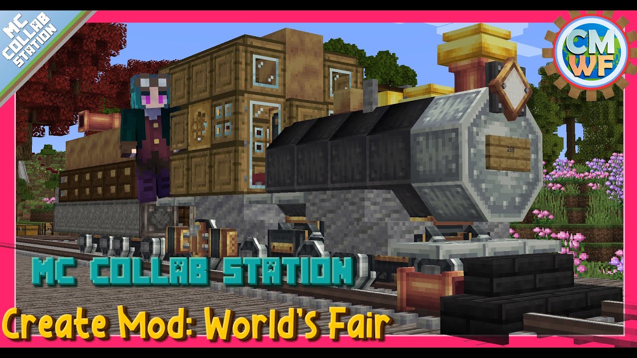Create Mod World's Fair EP1 with Lego Flame lest make a train - YouTube