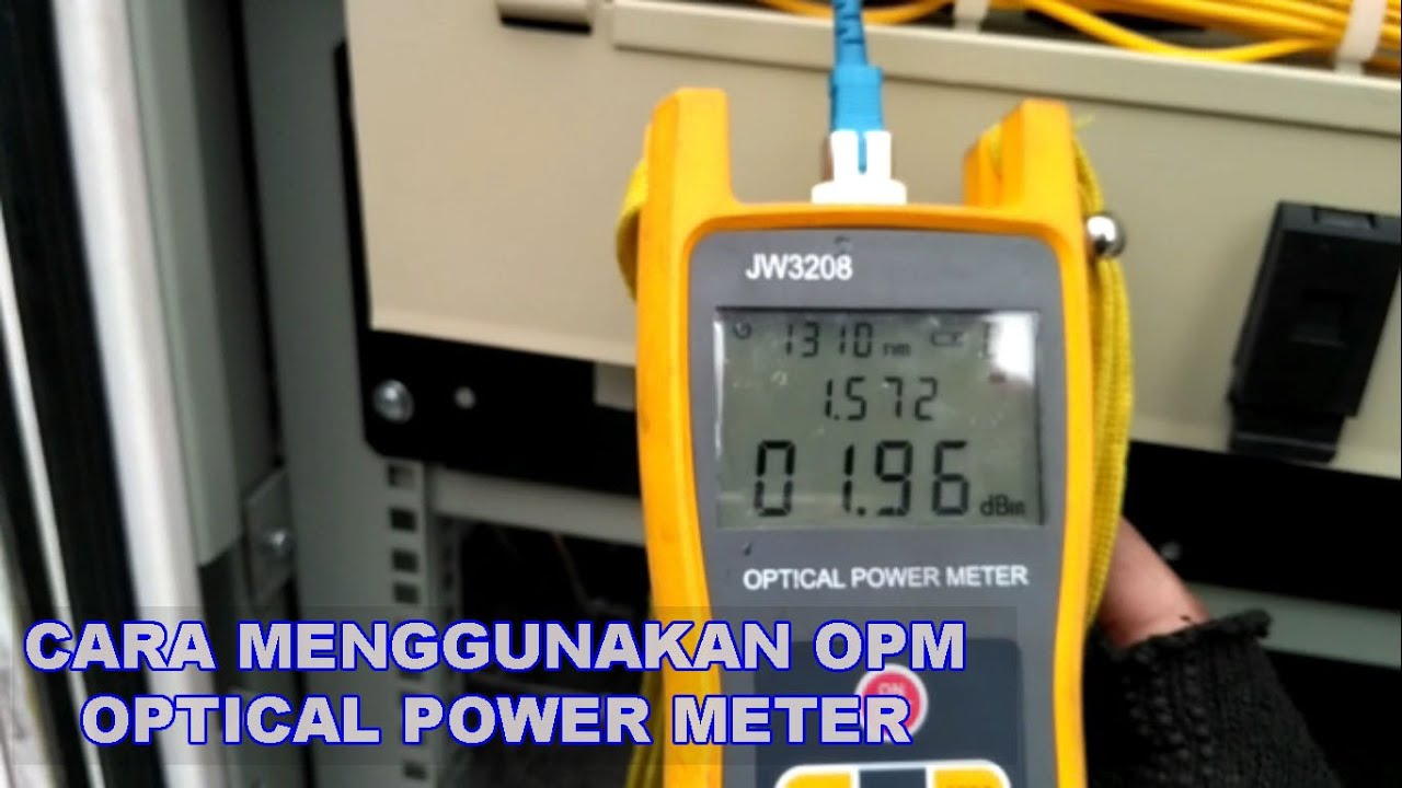 OPM, OPTICAL POWER METER - YouTube