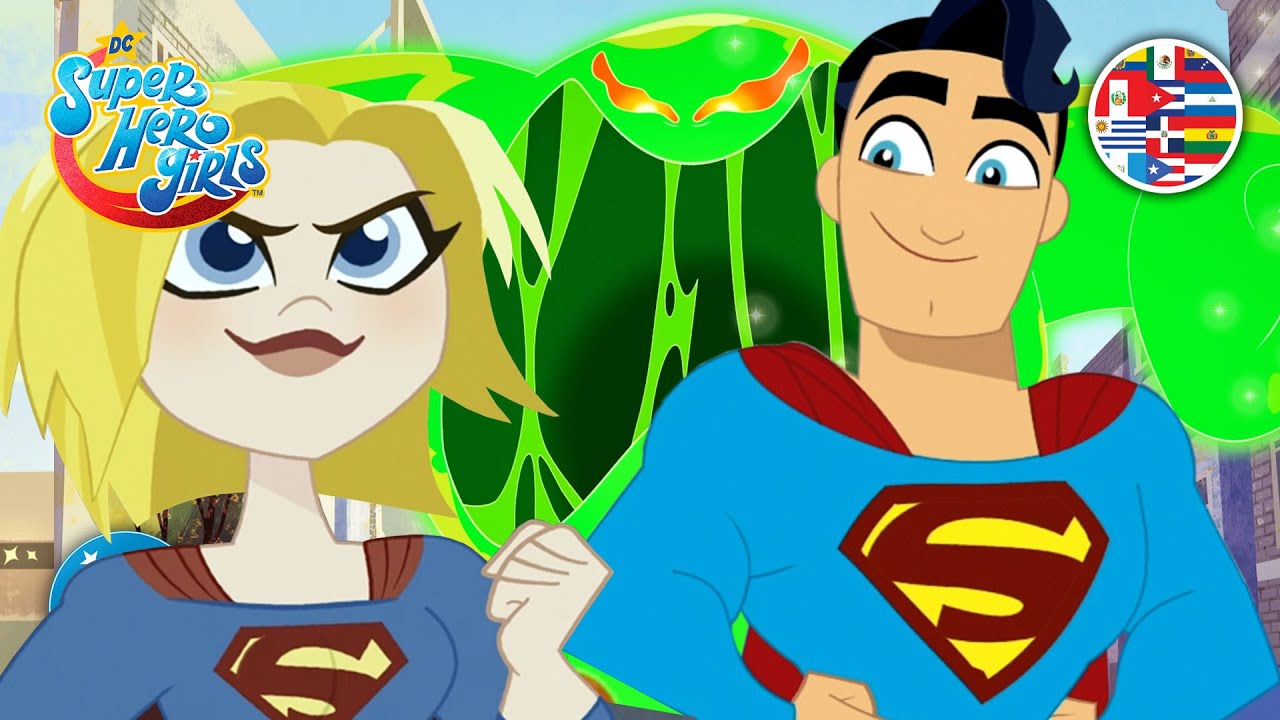 ¡Superman y Superchica contra el monstruo DC Super Hero Girls En Latino ...