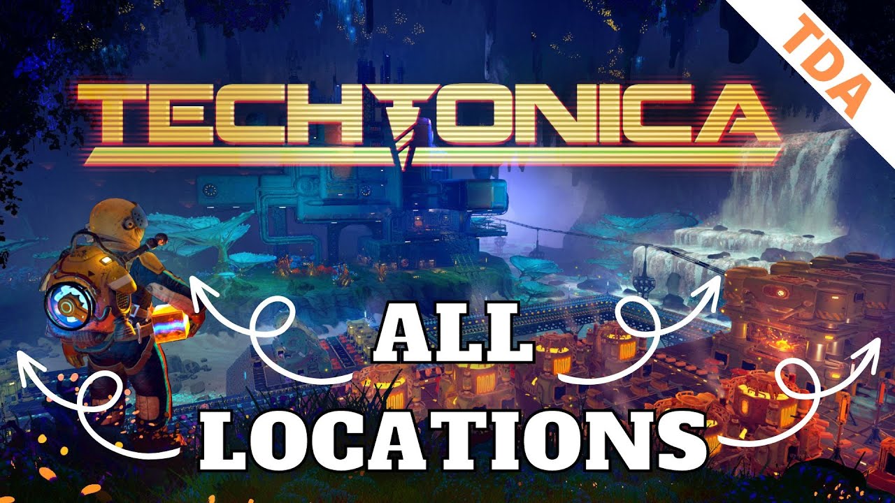 How to find the important locations | Techtonica Guide - YouTube