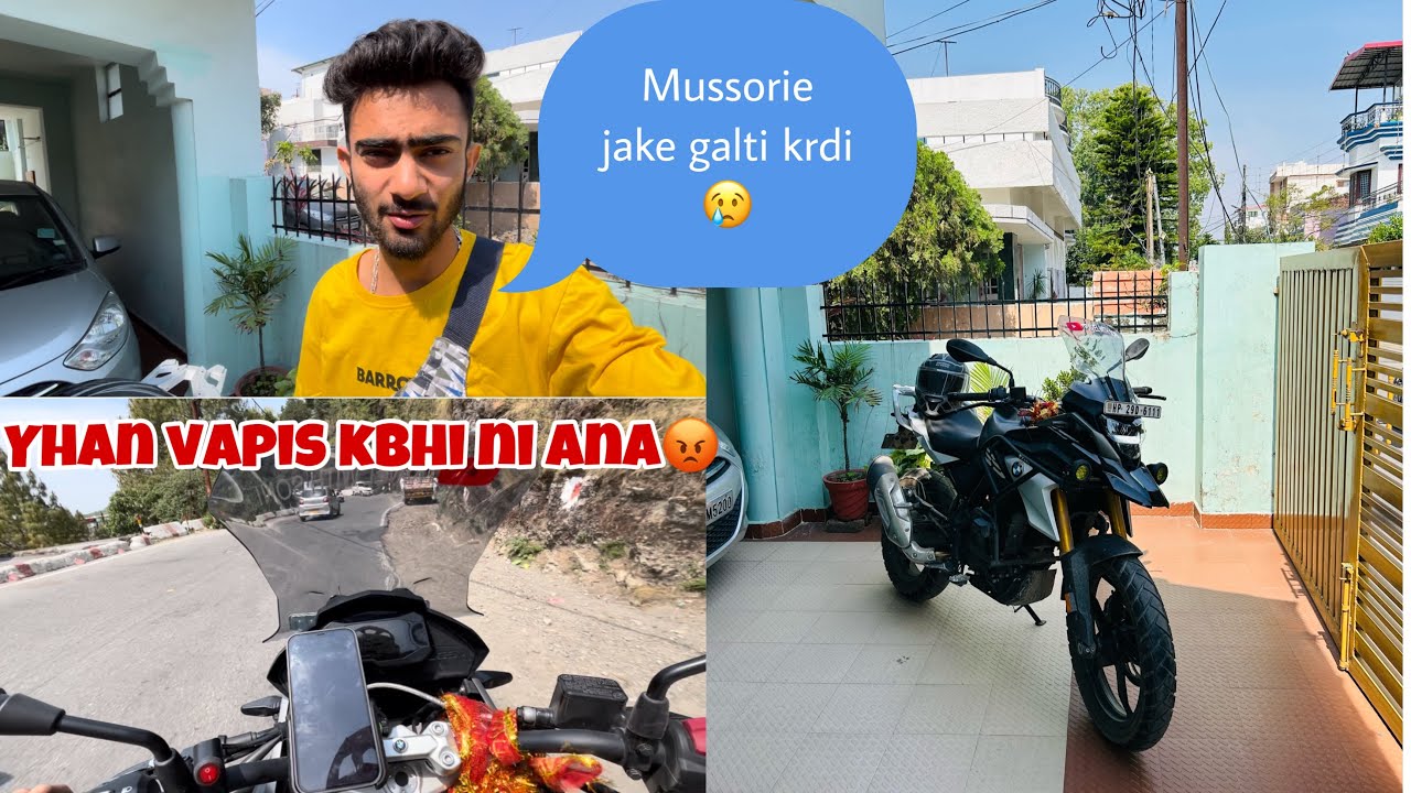 Mussorie jake galti krdi😩 || Uttrakhand 2023 || travel with soni - YouTube
