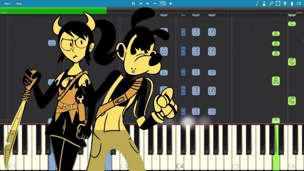 BATIM Chapter 4 Song - Allison - Piano Cover / Tutorial - Fandroid ...