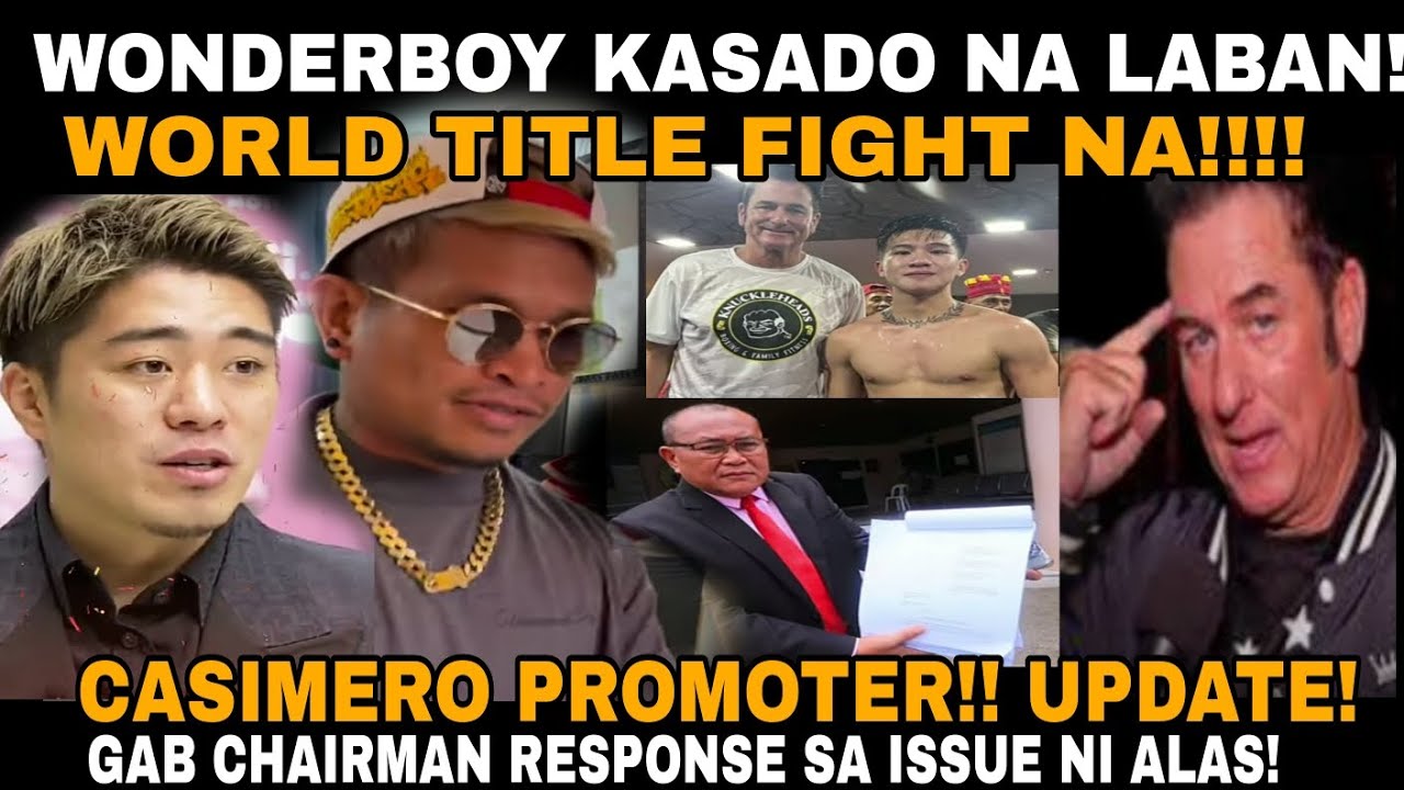 CASIMERO PROMOTER UPDATE! WONDERBOY KASADO NA! WBO WORLD TITLE FIGHT ...