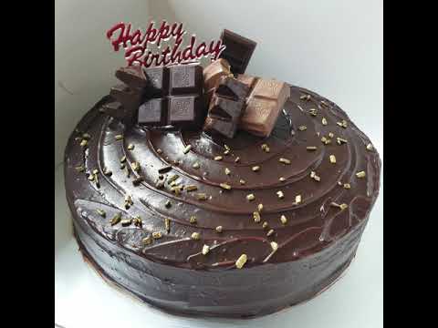 Customized Chocolate cakes - YouTube