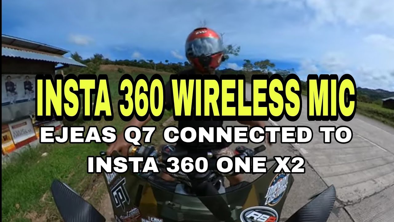 Sound Check(Wireless Intercom Connected to Insta 360 as Microphone ...