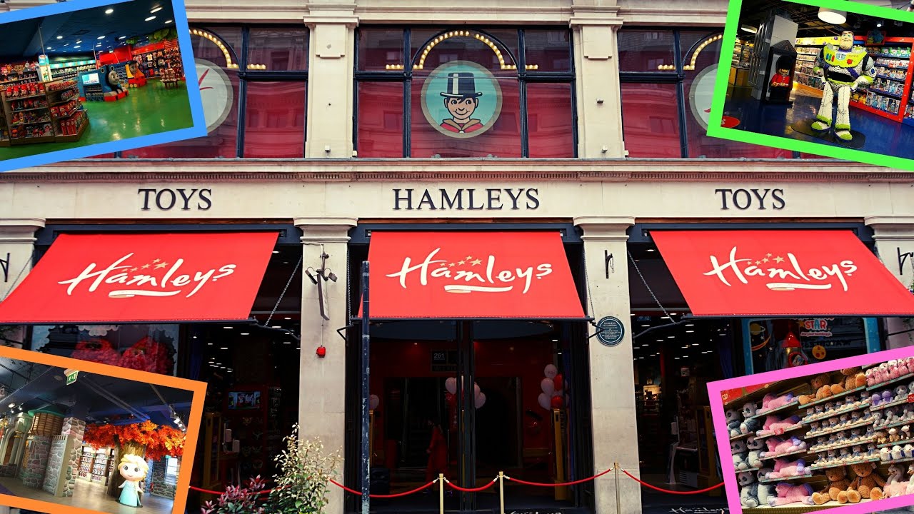 LONDON WALK | HAMLEYS TOYS | Hamleys Toys Store Tour in Regent Street ...