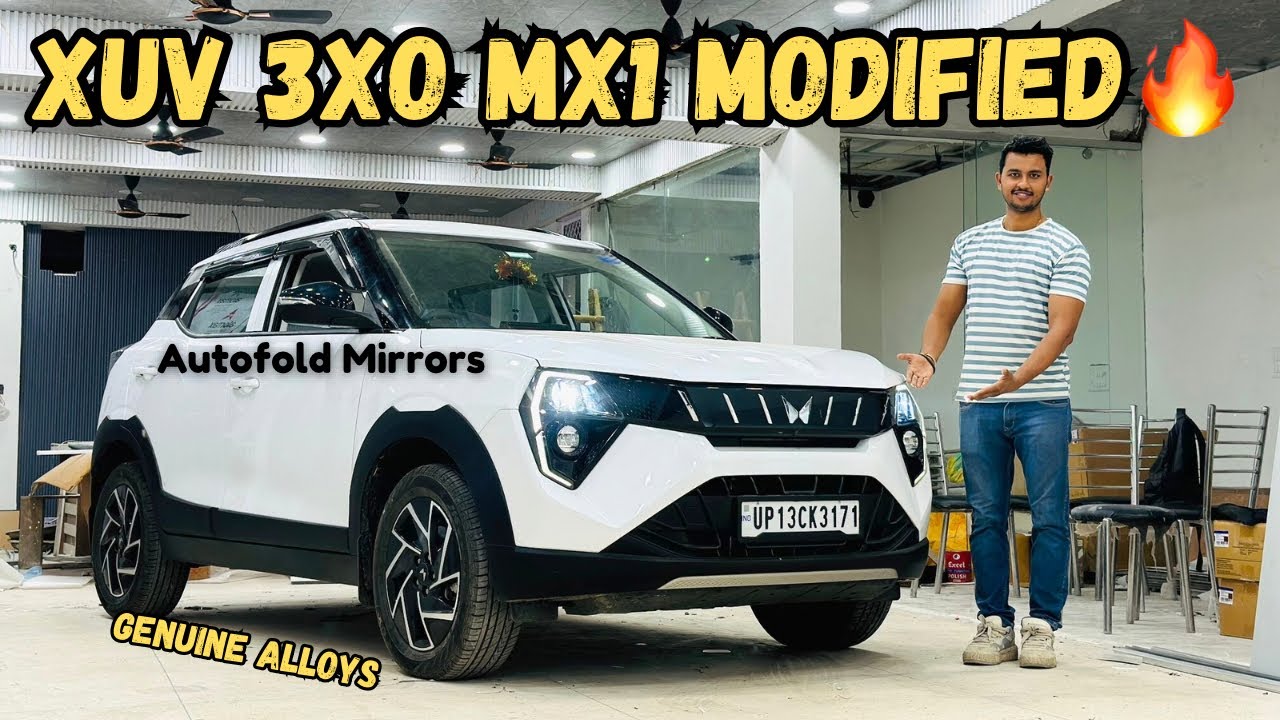 MAHINDRA XUV 3XO MX1 MODIFIED WITH PRICE🔥XUV 3XO MODIFICATION🔥XUV 3XO ...