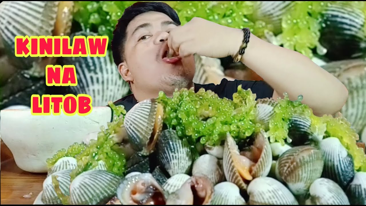 KINILAW NA LITOB #mukbang #asmr #litob #masarapnapulutan #ulam - YouTube