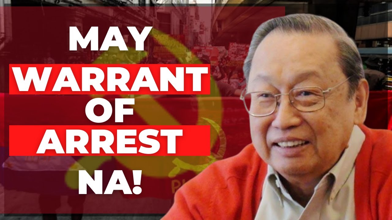 KA ERIC: MAY WARRANT OF ARREST NA SI JOMA SISON. - YouTube