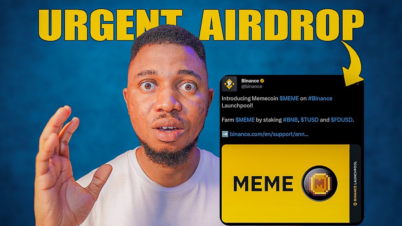 URGENT AIRDROP: MEME Airdrop To Be Listed on Binance - DO THIS NOW 🚨🚨🚨 ...