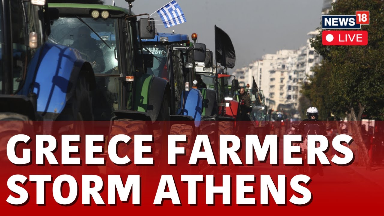 Greece Farmers Protest LIVE | Greek Farmers Continue Protests Demanding ...
