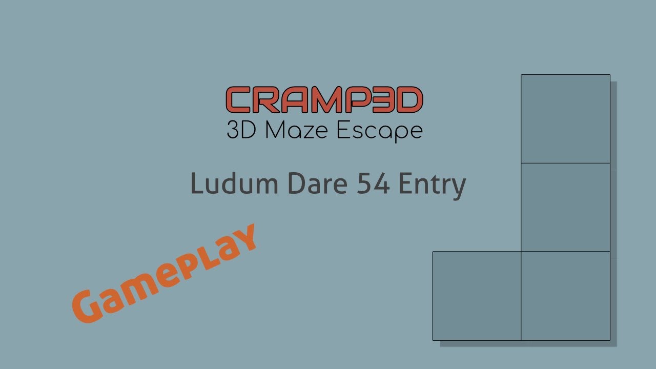 CRAMP3D Gameplay - Ludum Dare 54 Entry - YouTube