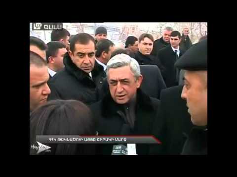 Armenian Elections 2013 - President Serj Sarkisyan Confirms Ballot Stuffing
