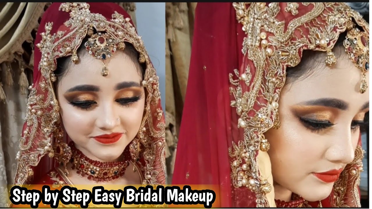Latest Bridal Makeup Tutorial | Step by step Bridal Makeup | Indian ...