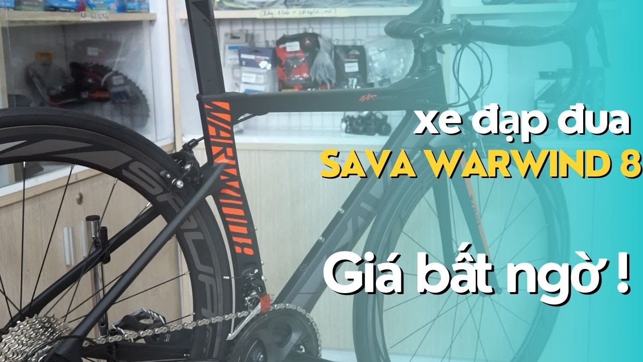 Xe đạp đua Sava Warwind 8 có giá bất ngờ - 0932.419.373 (Phúc) - YouTube