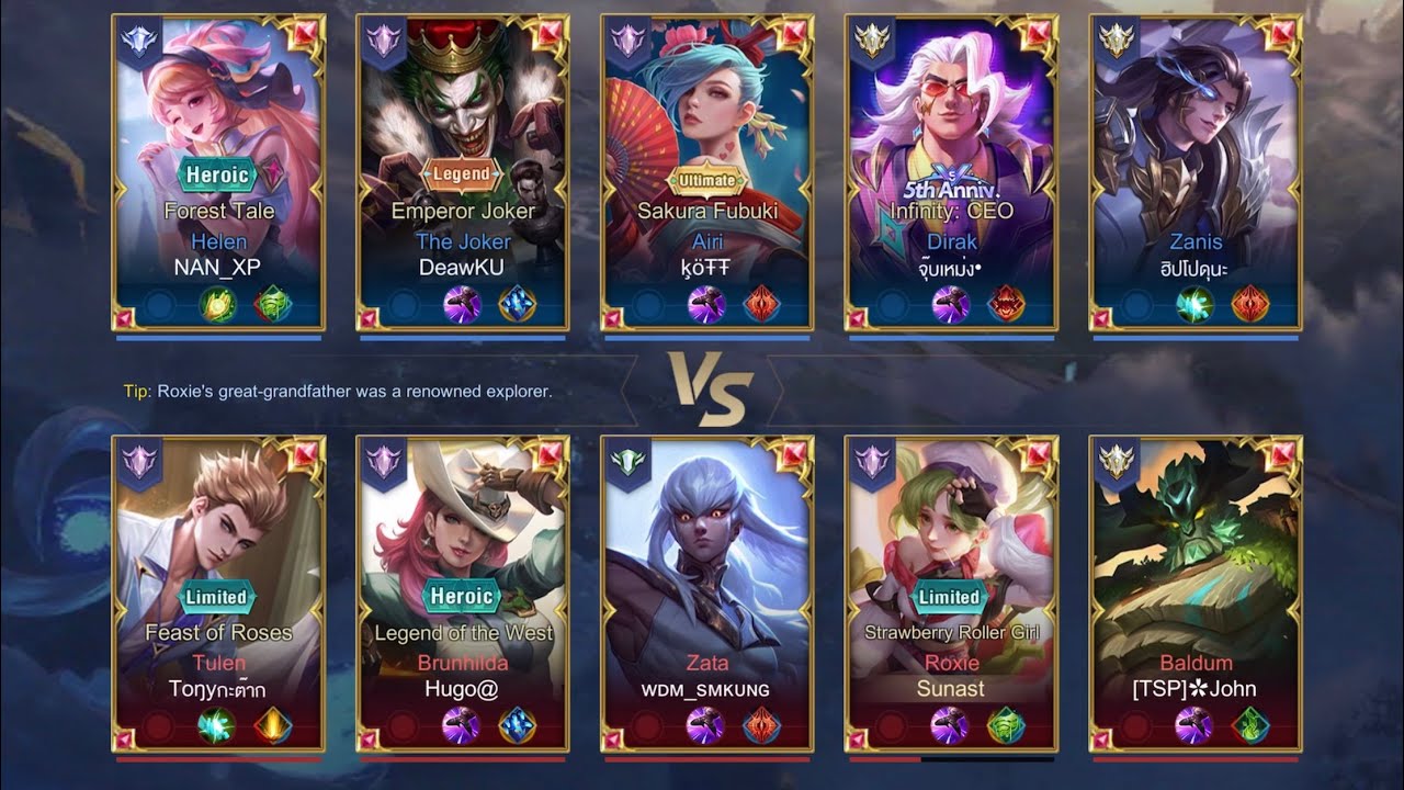 ROV/AOV/COT - Rank match EP.871 - Roxie (DSL) SS24 - YouTube