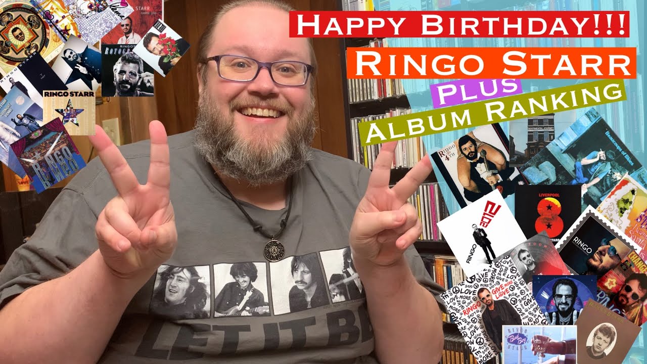 Happy 83rd Birthday to Ringo Starr. Plus Solo Album Ranking. ☮️ & ️ # ...