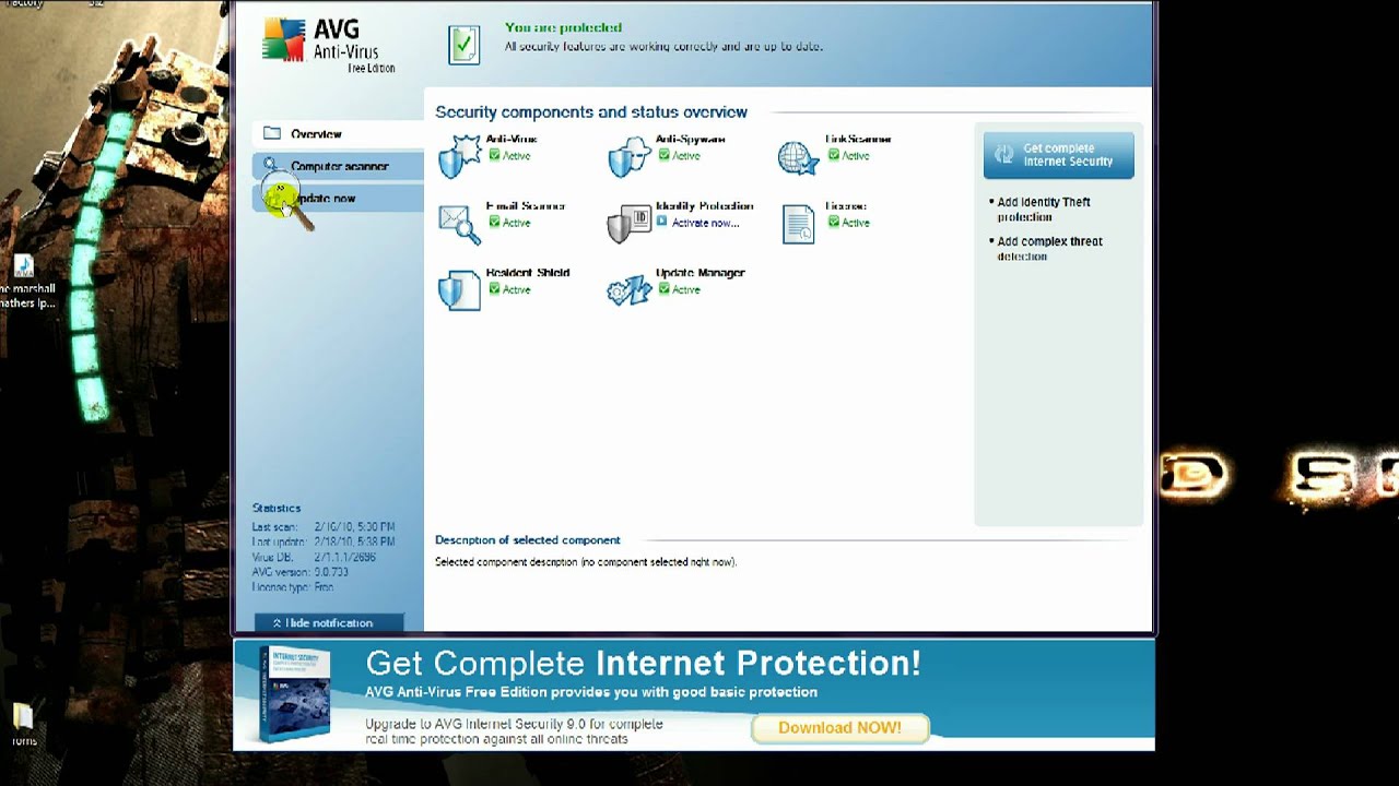 how to update avg antivirus - YouTube