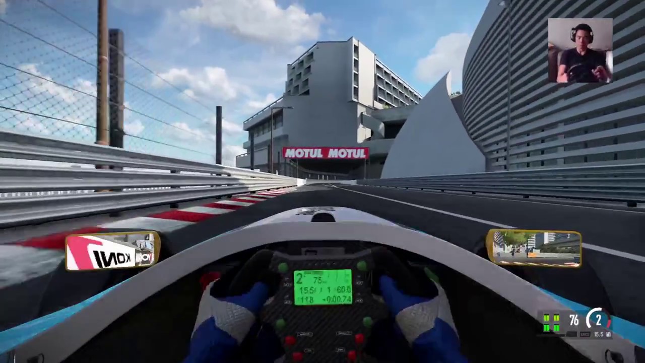 Project CARS 2 - Formula C @ Azure Circuit (Monaco) - Practice - YouTube