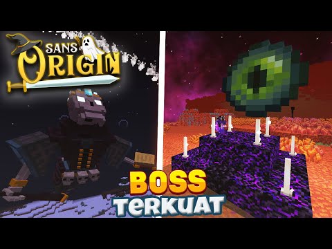 MELEPAS SEGEL BOSS TERKUAT DI SANS | Episode 19 | Sans SMP The Origin ...
