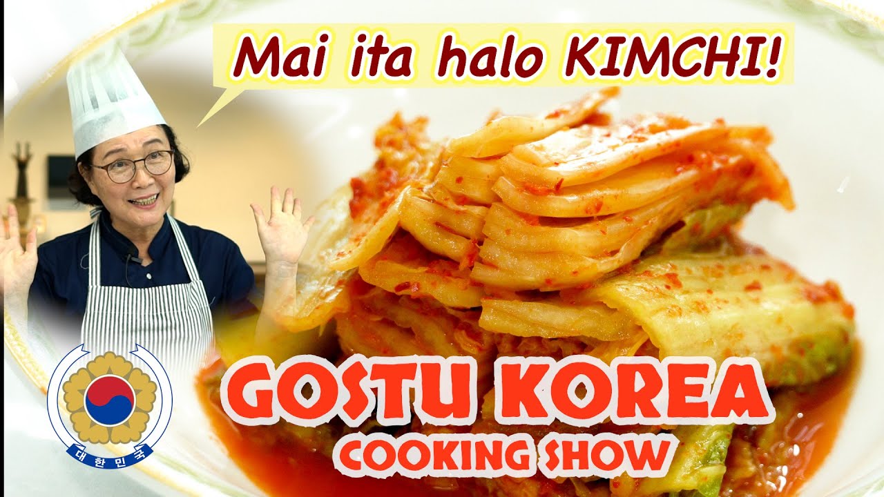 "GOSTU KOREA" Cooking Show 2021 (Halo Kimchi) - YouTube