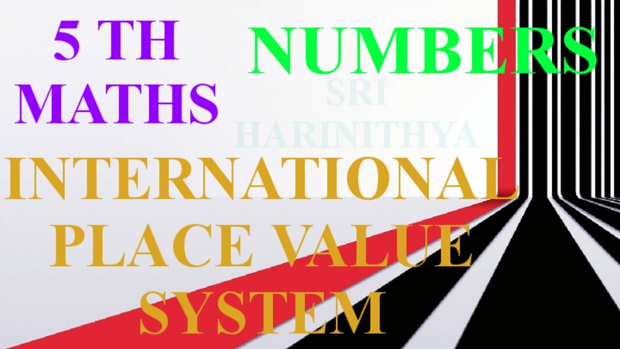 International Place Value System place Value Chart Writing The Number international-place-value-system-place-value-chart-writing-the-number