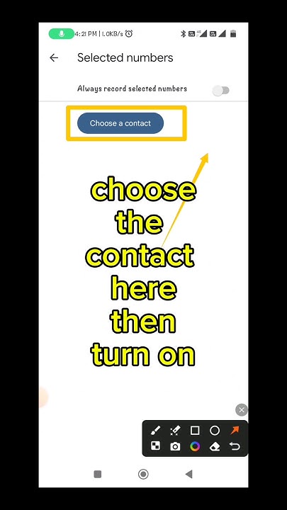 how to enable call recording for selected phone numbers | turn on call recording for selected ...