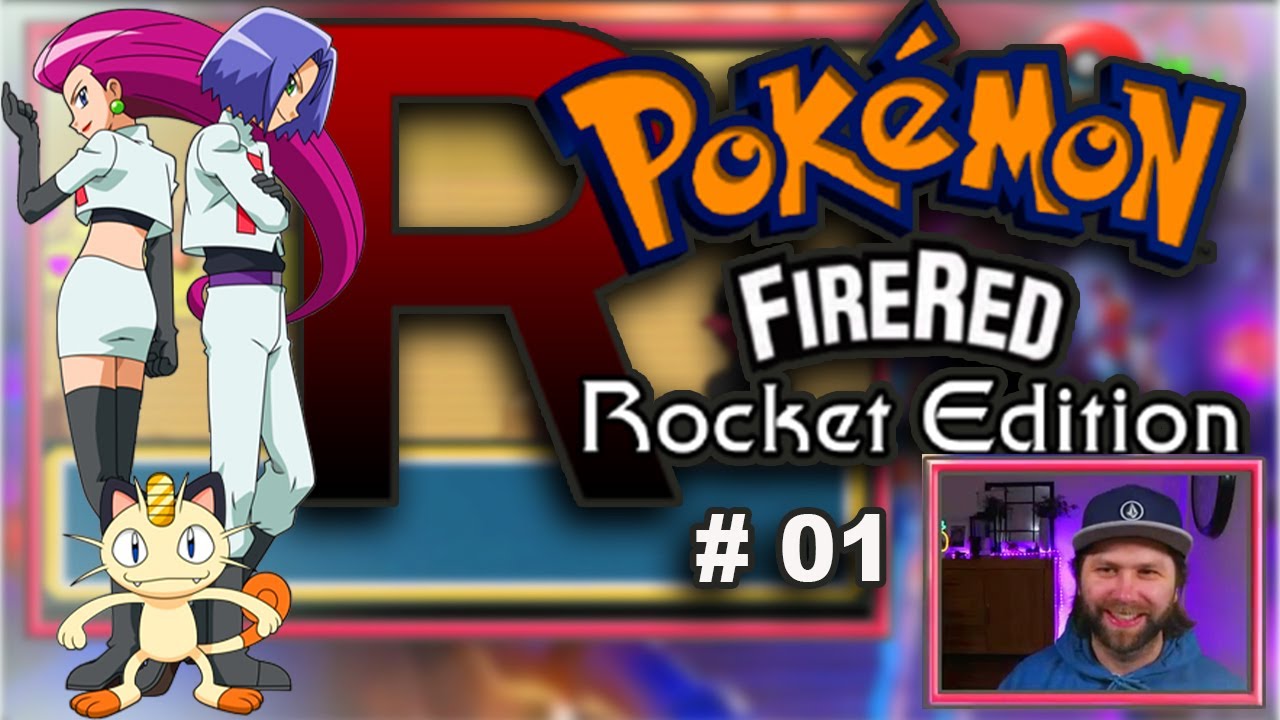 PLAYING AS TEAM ROCKET! - Pokemon Fire Red Team Rocket Edition Episode ...